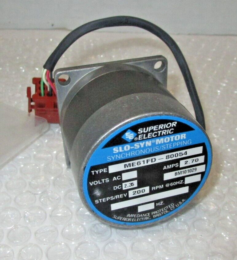 Superior Electric SS250 72 RPM 120v Synchronous Stepping Motor for sale ...