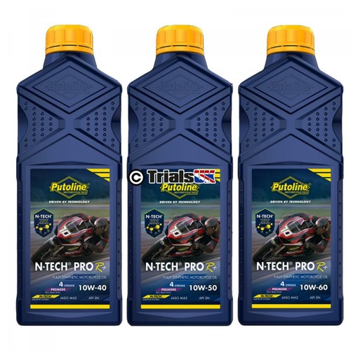 Putoline N-Tech R+ Engine Oil - 10W40-10W50-10W60W - 1Litre | eBay