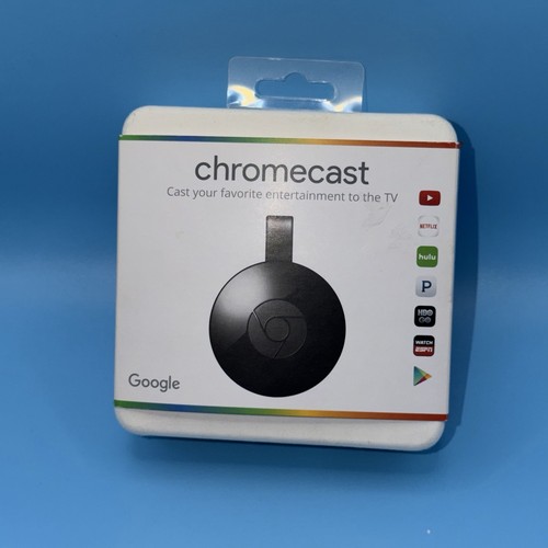 Google Chromecast (2nd Generation) HD Media Streamer - Black ...