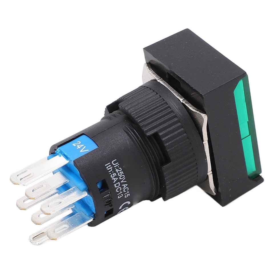 25PCS Illuminated Reset Button Switch Power Push Switch For Industrial ...