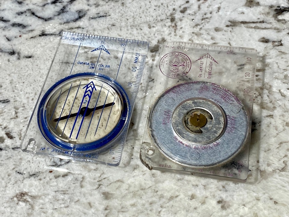 SILVA SYSTEM Vintage Type 7 NL & 1051 Boy Scouts Swedish/ Expedition ...