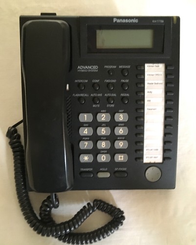 PANASONIC KX-T7735-B Analog Proprietary PBX Desktop Phone | eBay