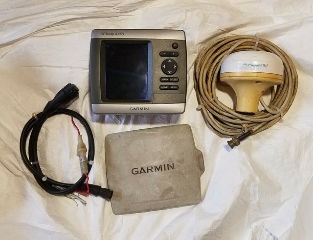 Garmin GPSMAP 440s GPS Chartplotter Sonar Fishfinder Display for sale ...