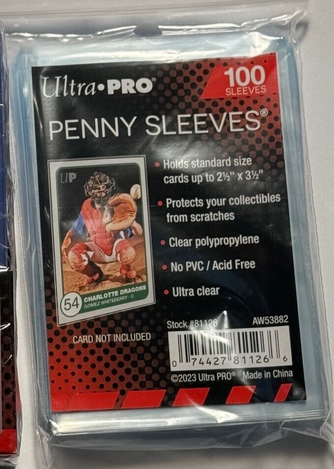 Ultra Pro 55pt Toploader NEW Top Load sealed 25, 50, 75, 100, 200, 1000 ...