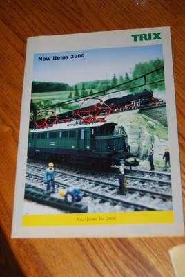 Trix Minitrix model railroad catalog 2000 | eBay