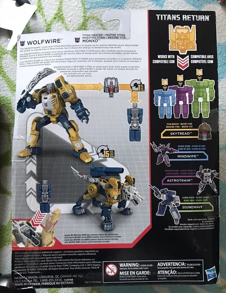 Transformers Titans Return Deluxe Wolfwire 2017 Weirdwolf Sealed | eBay