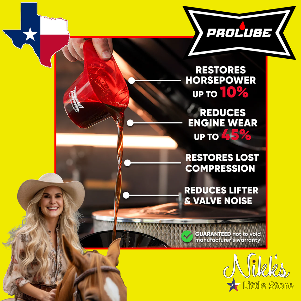 PROLUBE Oil Treatment Gain Fuel Economy & HP / Extends Oil & Engine ...