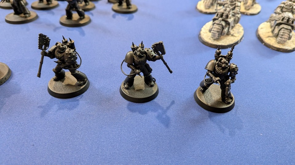 Horus Heresy Traitor World Eaters Army Unpainted 30k Space Marine ...