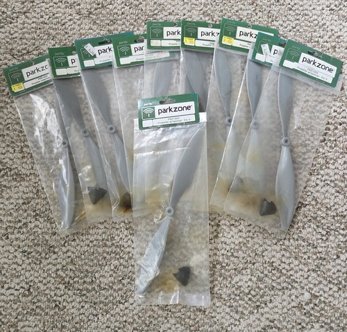 LOT OF 10 ~ ParkZone PKZ1003 Propeller w/ Spinner: Slo-V | eBay
