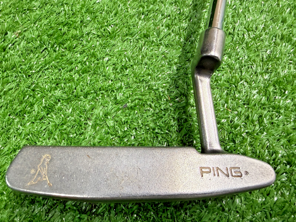 PING 85068 Anser 2 Blade Putter / 35.5" / Steel / NEW LEATHER GRIP ...