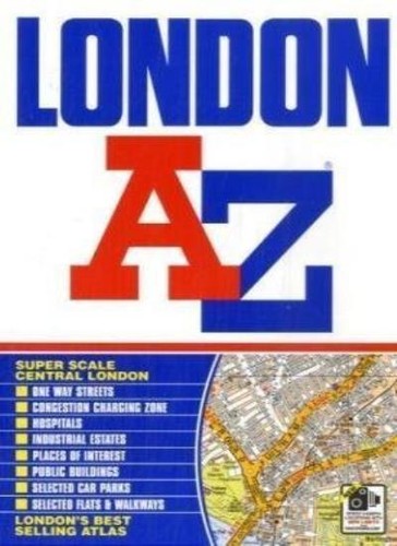 London Street Atlas (paperback) (A-Z Street Atlas)-Geographers A-Z Map ...