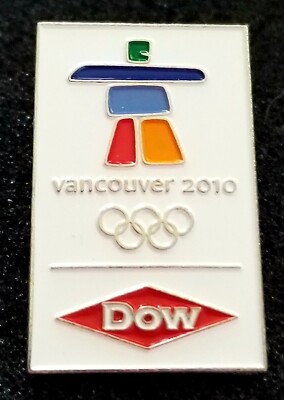 2010 Vancouver Olympic DOW SPONSOR Pin | eBay