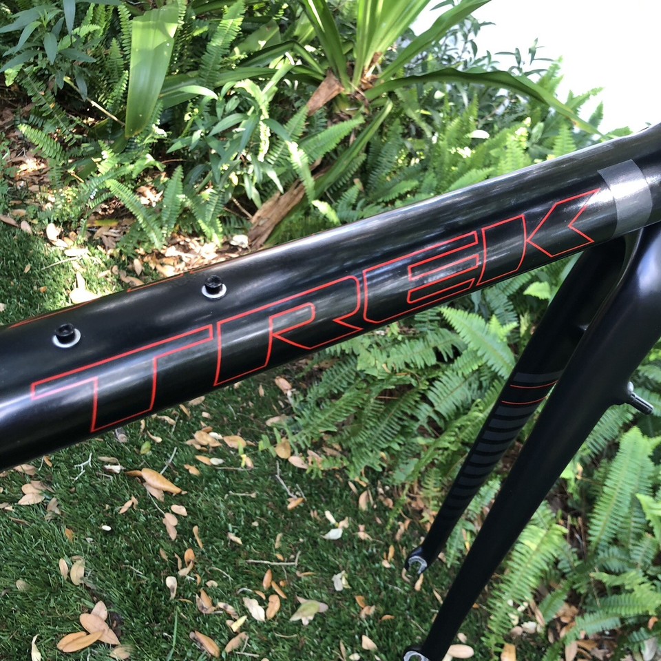 Trek Boone 9 Carbon Gravel/Cross 56cm Canti Frame Set , QR, ISOSPEED ...