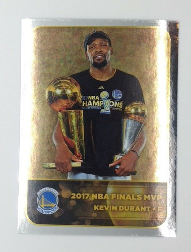 2017-18 Panini Sticker European Kevin Durant #420, Golden State ...
