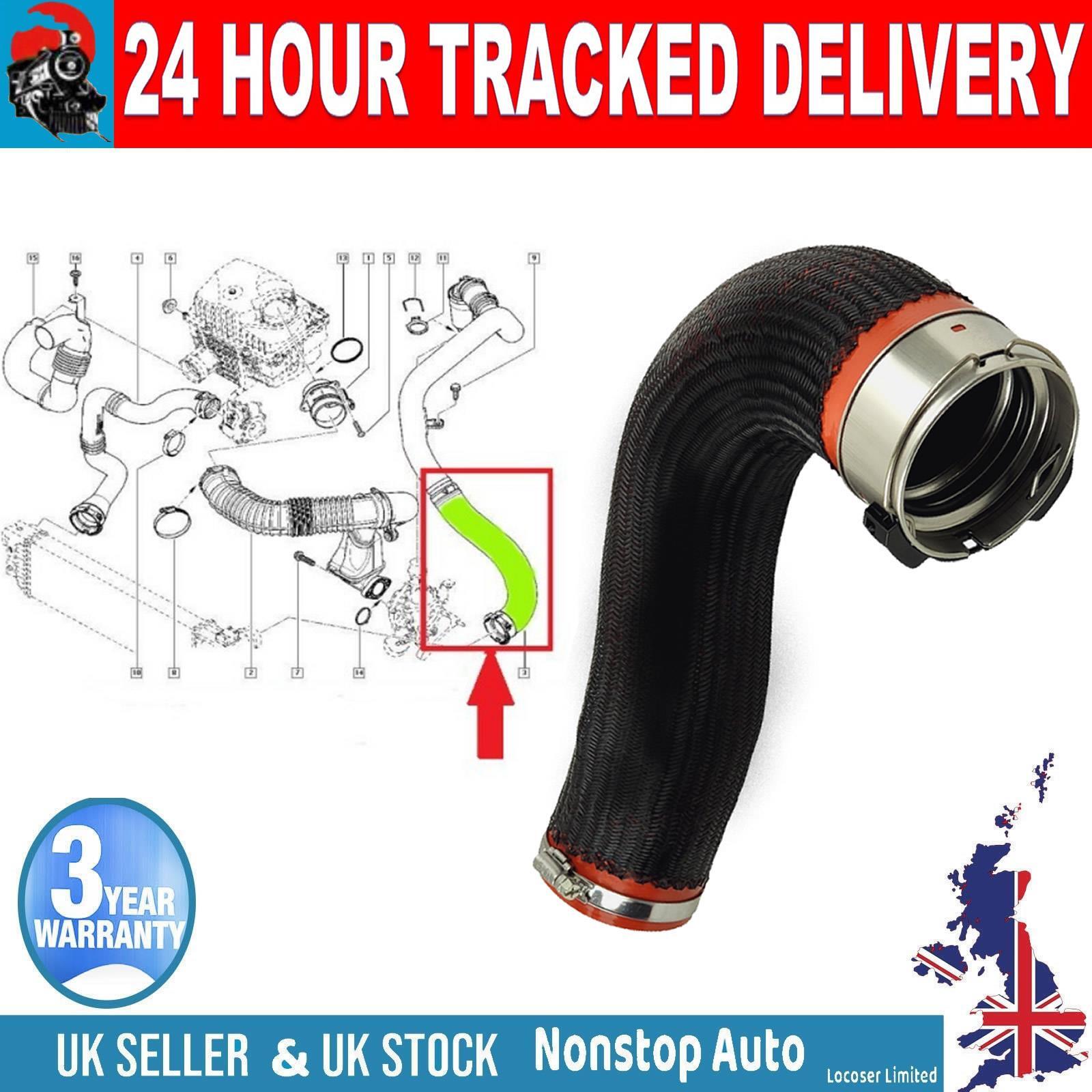 TURBO INTERCOOLER HOSE PIPE FOR VAUXHALL MOVANO 2.3 DCI 144600828R | eBay