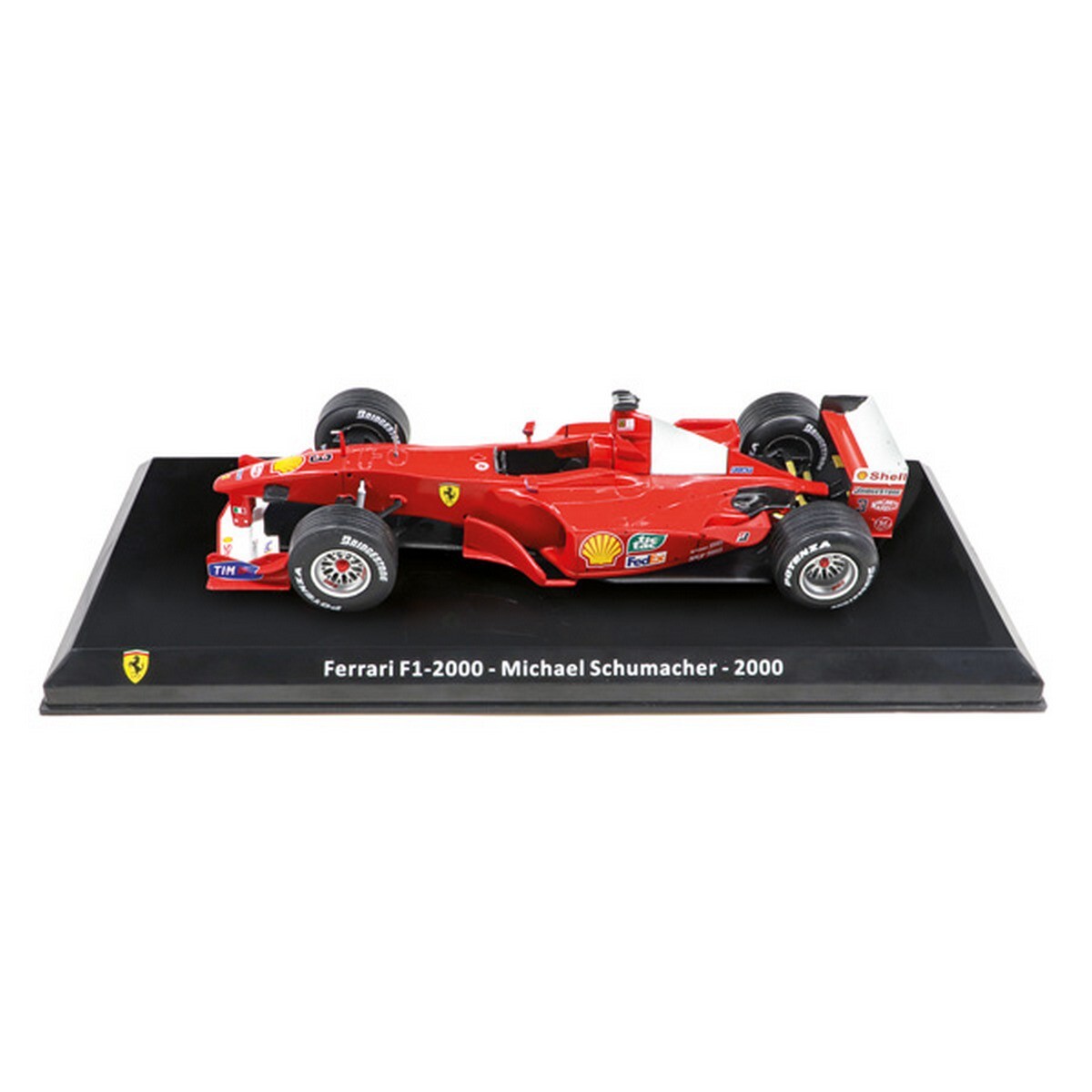 NEW 1:24 FERRARI F1-2000 - Michael Schumacher 2000 IXO +BOX +Magazine ...