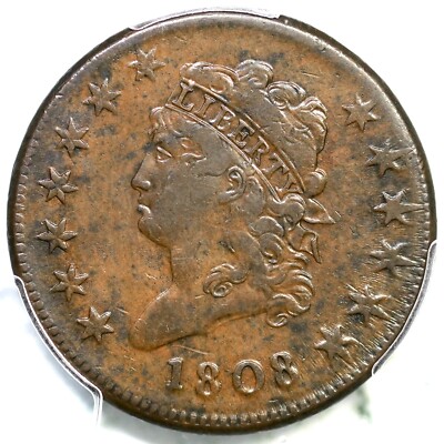 1808 S-279 R-2 PCGS VF 35 CAC Classic Head Large Cent Coin 1c | eBay