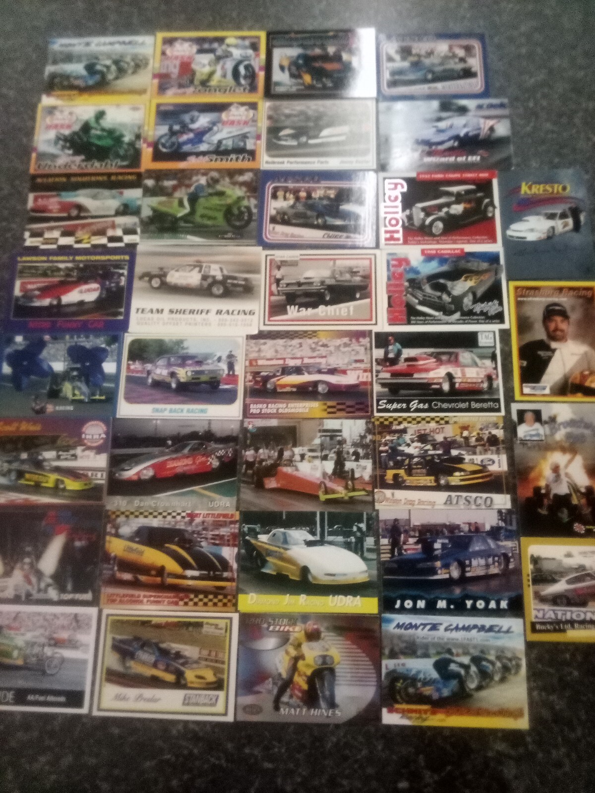 NHRA Drag Racing Card Lot | eBay