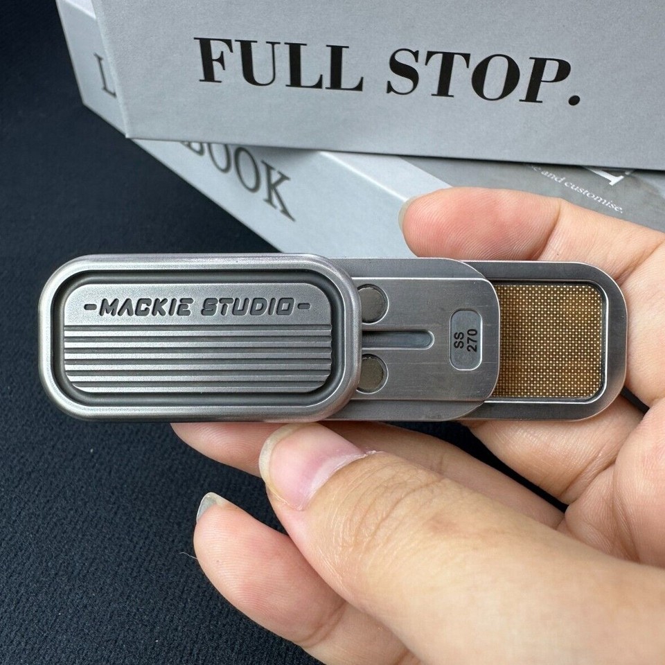 Mackie Cp3 Fidget Slider Magnetic Metal Push Card Hand Slider Stress ...