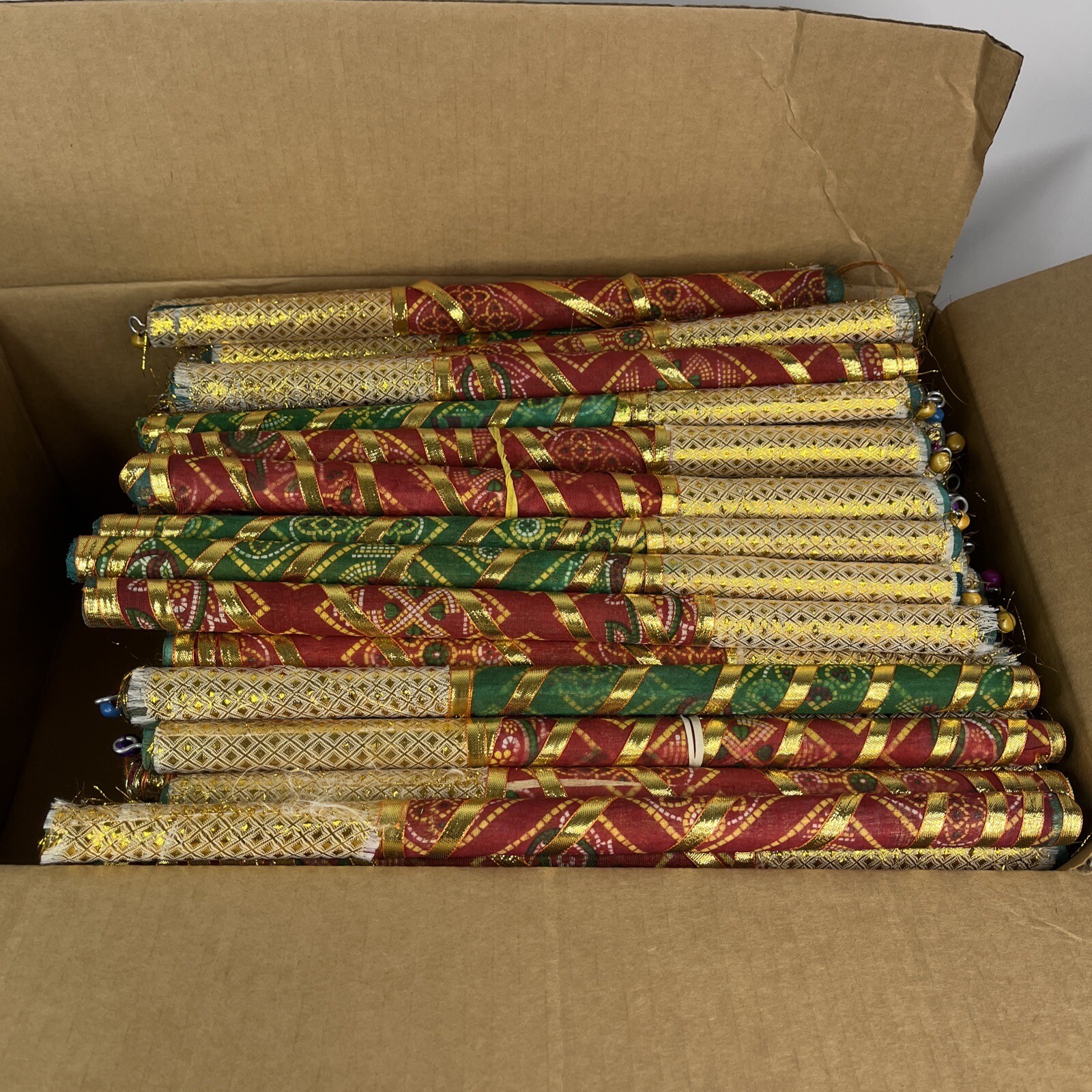 Indian Traditional Wooden Dandiya Sticks for Navratri Garba Huge Lot Of ...