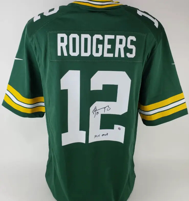 Aaron Rodgers | Autographed Football Memorabilia & NFL Merchandise