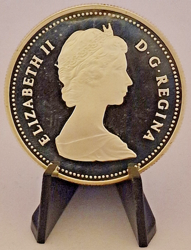 Silver Coin - 1 Dollar, Silver Coin 1982 from Canada | eBay.de