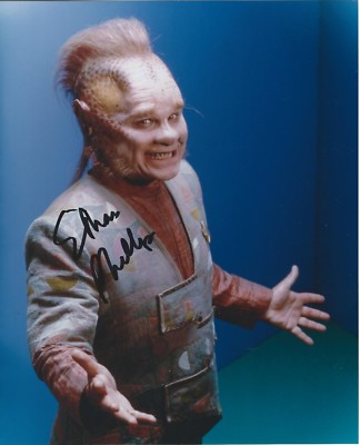 Ethan Phillips Signed Star Trek Voyager Neelix 8x10 Photo #5 | eBay
