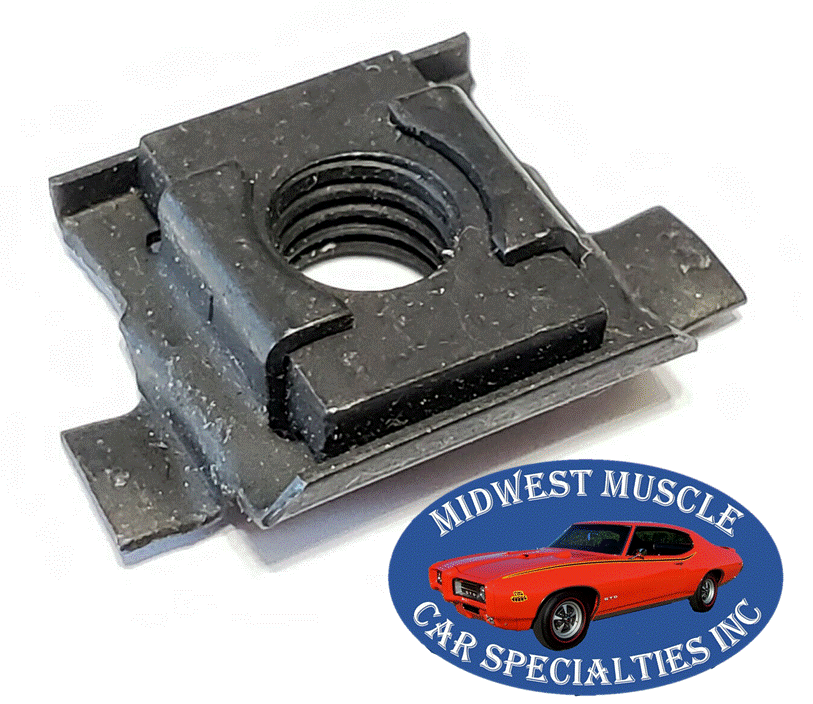 Ford 5/16-24 Body Fender Trunk Deck Lid Radiator Support Square Cage ...