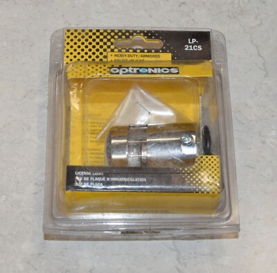 New Optronics LP-21CS Heavy Duty Armored License Plate Light | eBay