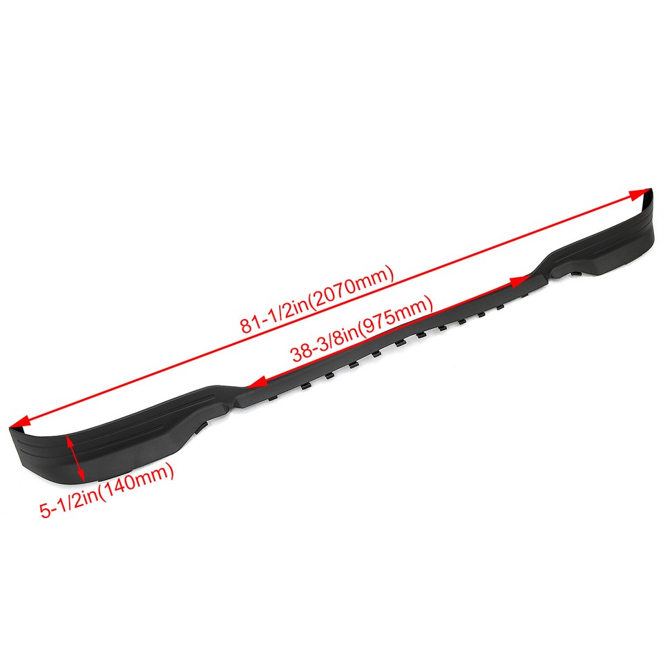 2014-2015 Chevrolet Silverado 1500 Front Lower Valance Textured For ...
