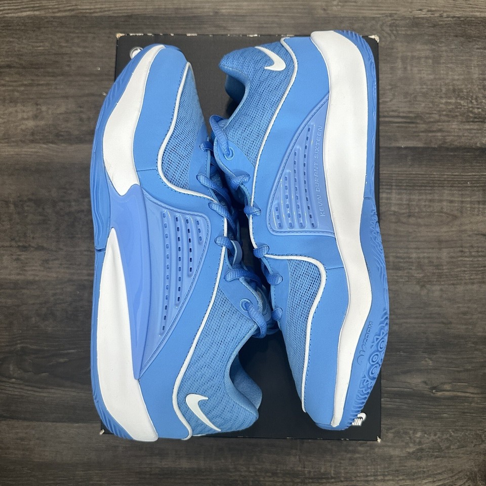 PE Nike KD 16 TB RARE University Blue UNC Unreleased New FN7091-400 ...
