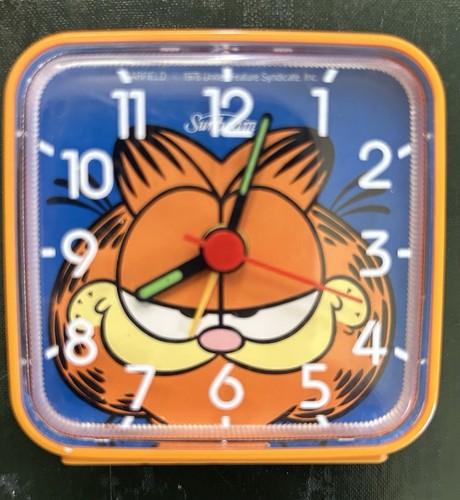 Garfield Sunbeam Vintage Alarm Clock 1978 | eBay