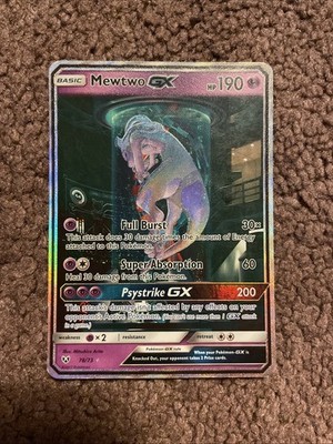 Mewtwo GX (Secret Shining) 78/73 Shining Legends Holo | eBay