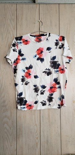 Hollister flower pattern t shirt men large | eBay