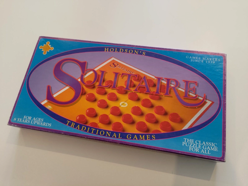 Holdson's Solitaire - Vintage Traditional Games - COMPLETE | eBay Australia