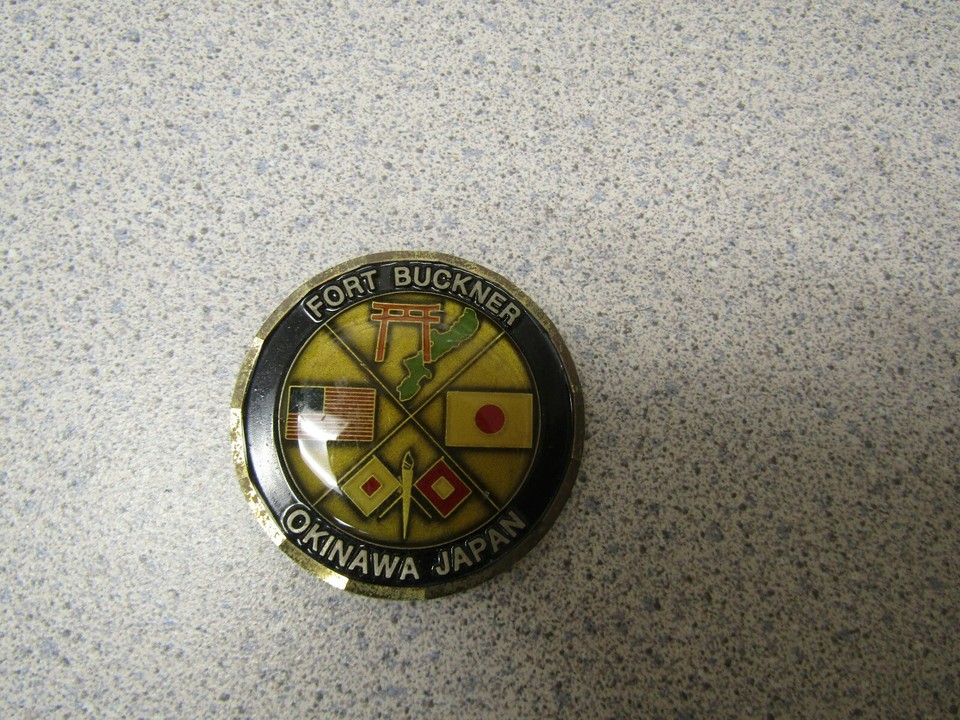 CHALLENGE COIN 58TH SIGNAL BN FORT RUCKER ALABAMA OKINAWA JAPAN ...