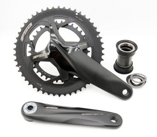 FSA Gossamer Pro Road Bicycle BB386EVO Crankset 10s/11s 50/34T 170mm w ...