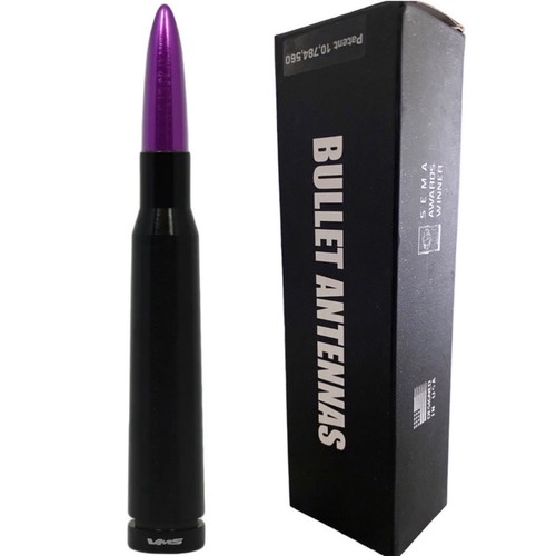 VMS Purple Tip Bullet Antenna for Jeep Wrangler Gladiator Cherokee ...