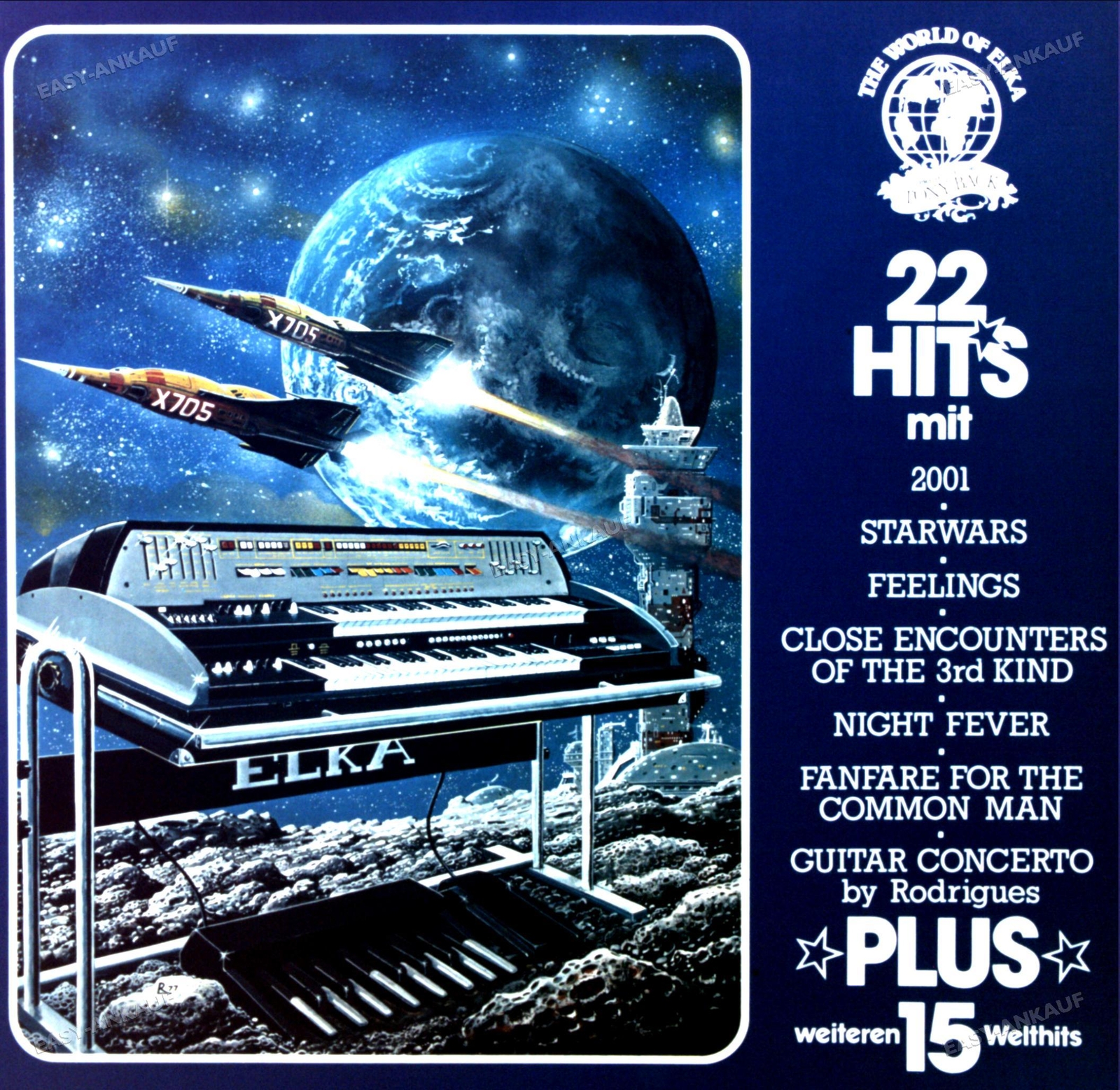 Tony Back - The World Of Elka LP (VG+/VG+) '* | eBay