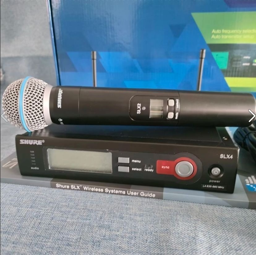 SHURE SLX4-SM58 Wireless Microphone System Receiver Transmitter Pro Audio F/S Ja | eBay