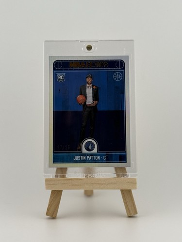 2017-18 Justin Patton ROOKIE NBA Hoops Basketball Silver Prizm 17/25 ...