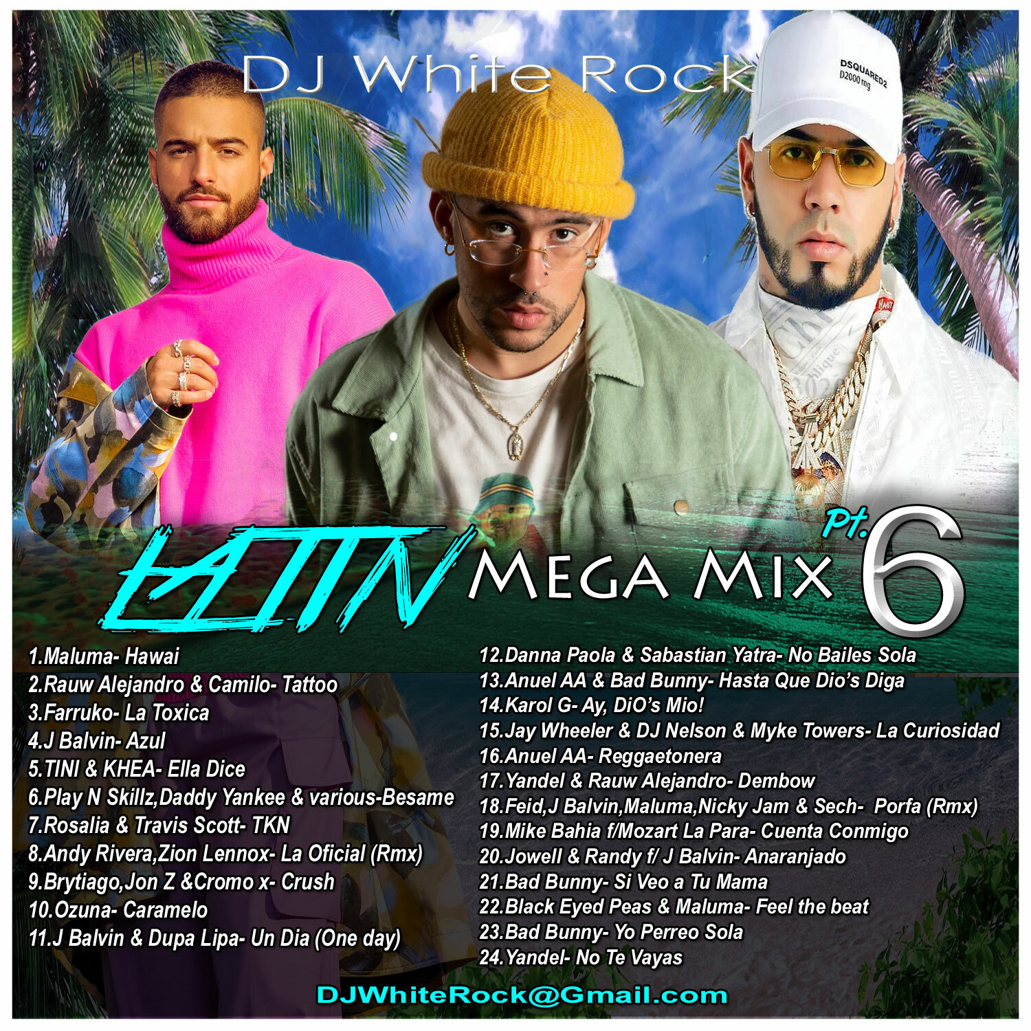 DJ White Rock Latin Mega Mix Pt.6 | eBay