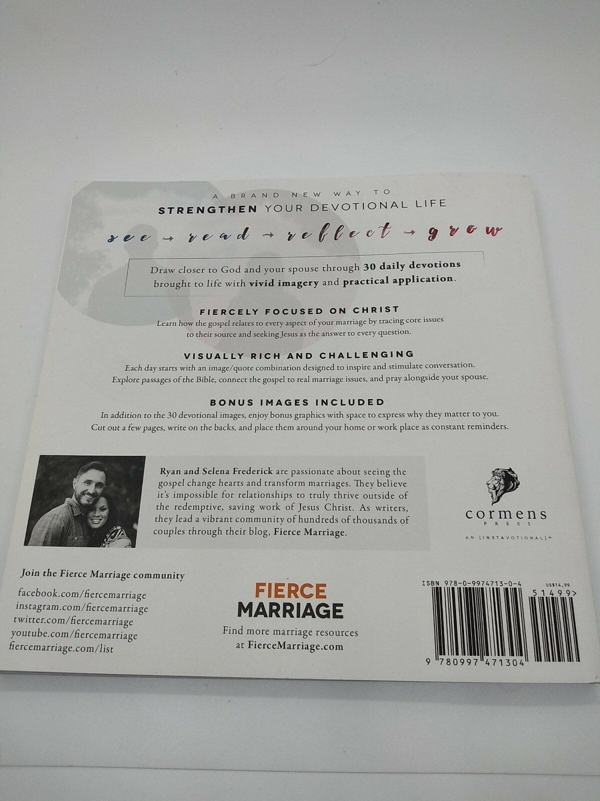 Two As One Devotional By Ryan And Selena Frederick B002 9780997471304| eBay