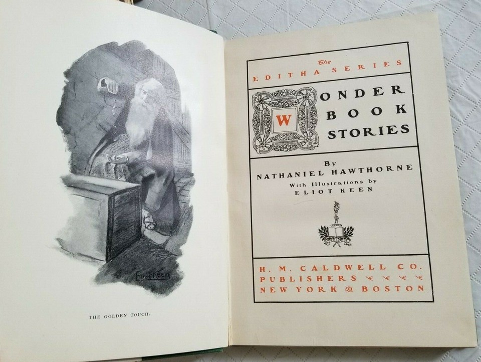 WONDER BOOK STORIES 1851 Preface NATHANIEL HAWTHORNE Editha Series ...