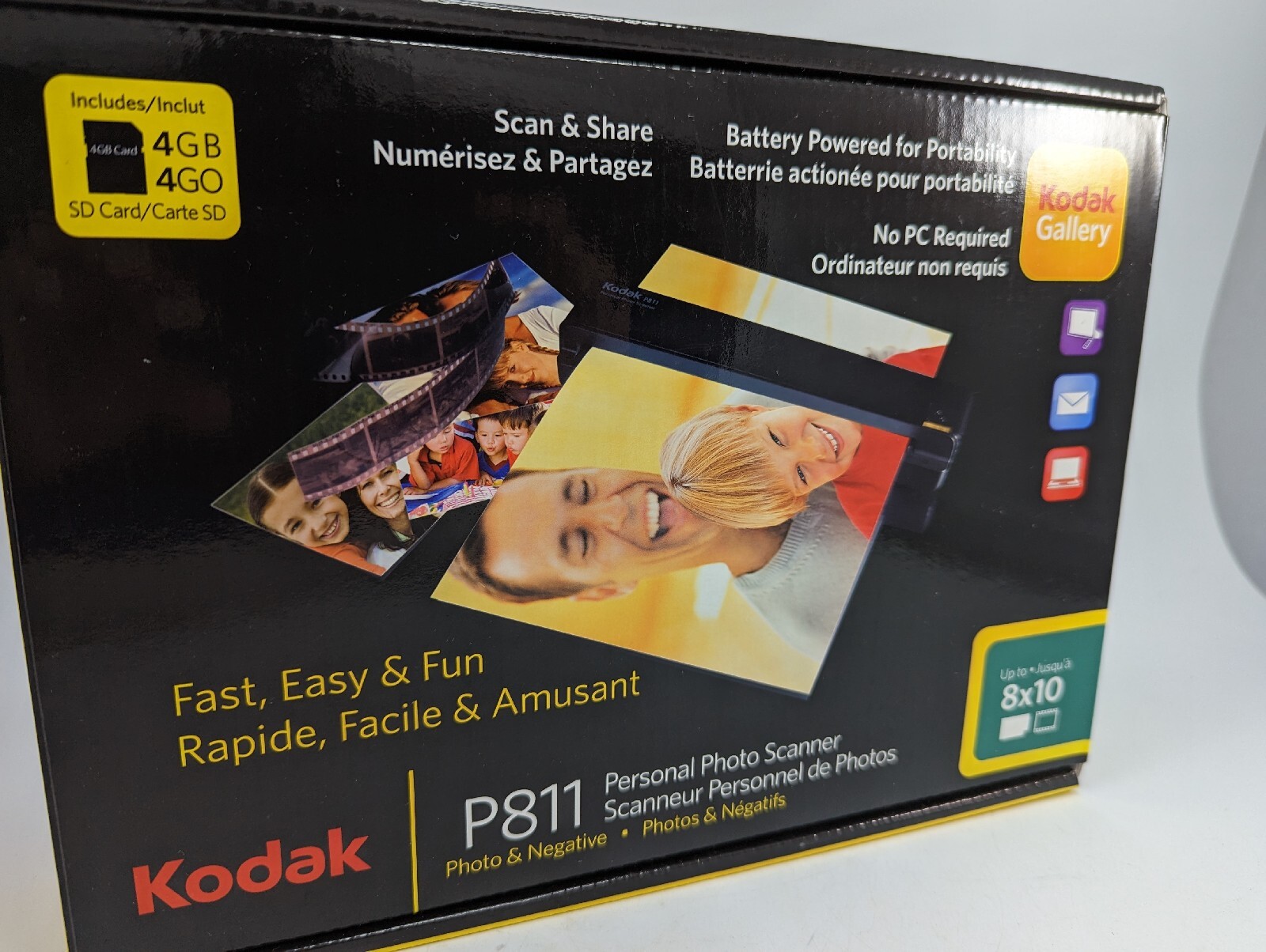 Blue Kodak P811 Personal Photo & Negative Scanner 8x10 | eBay