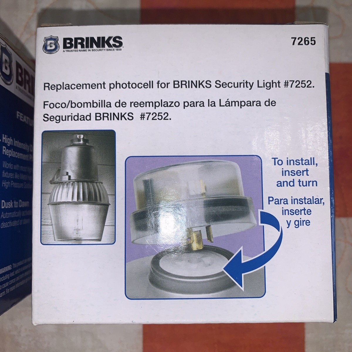 Brinks Dusk To Dawn Outdoor Lighting Defiant 180 Degree White Motion