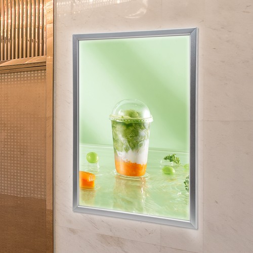 27"x40'' LED Poster Movie Frame Backlit Light Box Advertising Sign ...