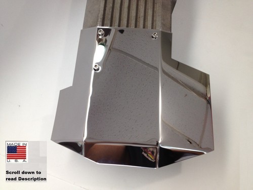 C4 Corvette 1985-1991 4pc Distributor Cover Cover Polish Stainless ...