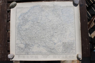 1779 Map Russia Eastern Europe 1863 | eBay UK