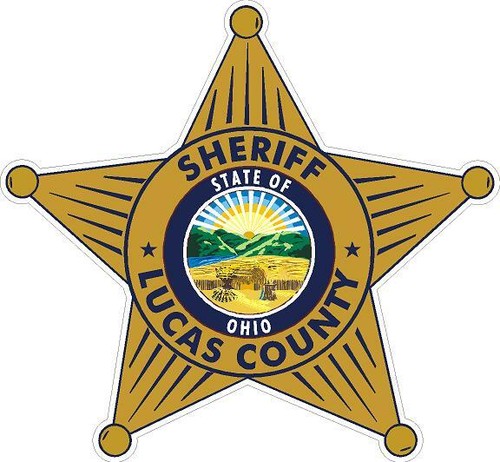 Ohio Lucas Co. Deputy Sheriff Badge Reflective Decal Police LEO County ...
